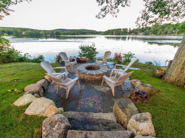 Firepit and Fireplace Installation Services • Boston Outdoor Living